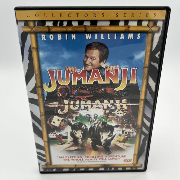 TriStar | Media | Jumanji Collectors Series Dvd 995 Robin Williams ...
